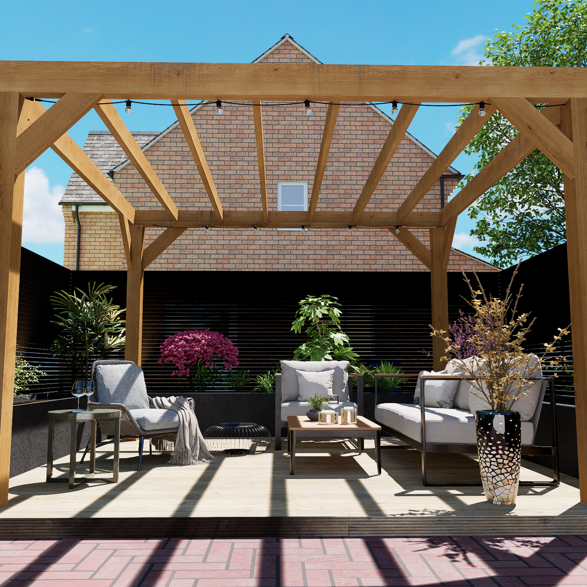 Box Pergola: A Perfect Blend of Shade & Style – Timbakit